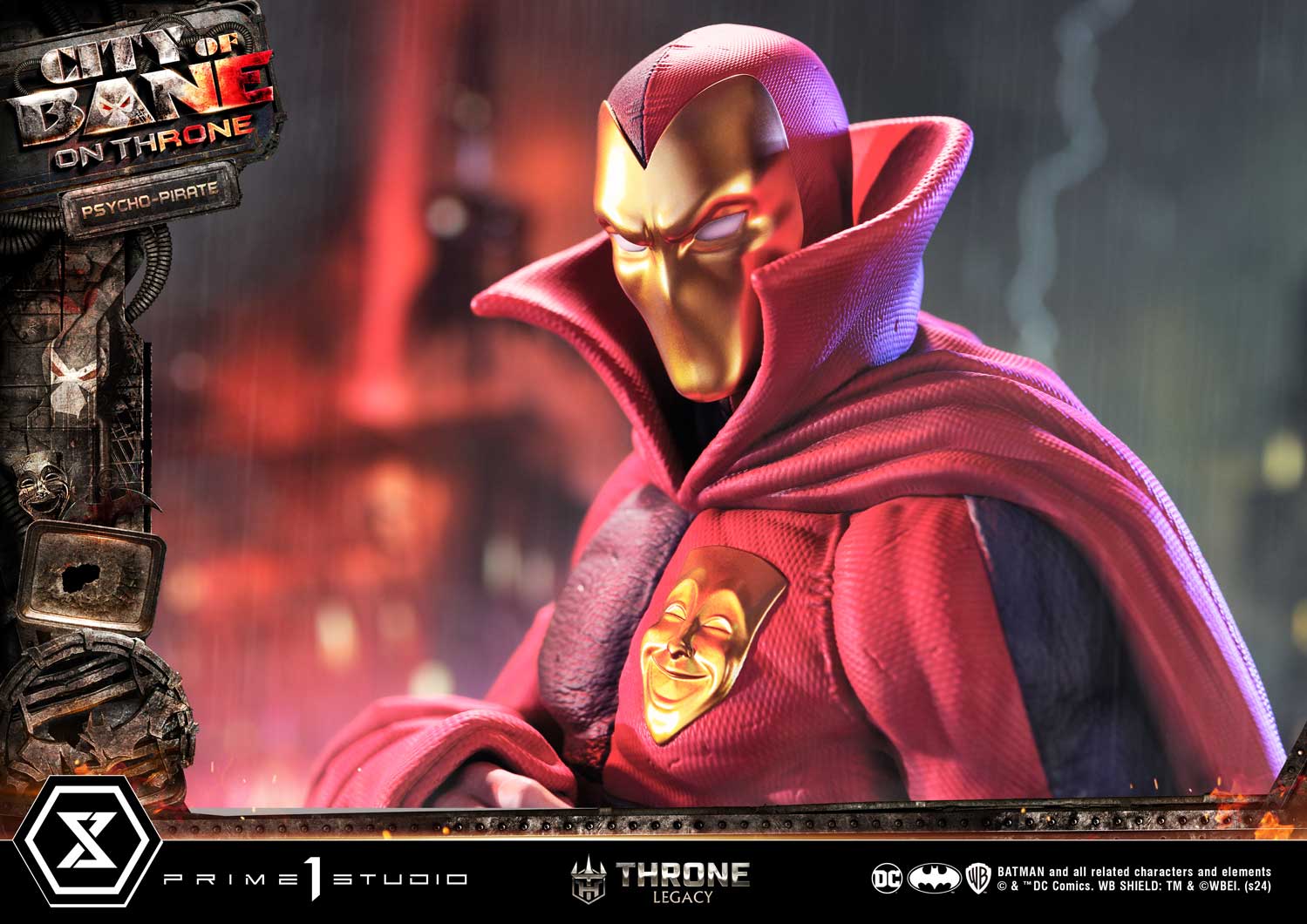 Prime 1 Studio Psycho-Pirate Statue City Of Bane Limited Collectible ...