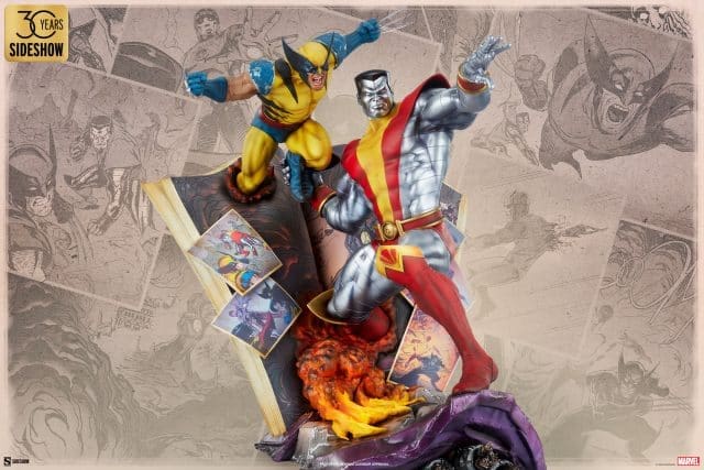 Sideshow Collectibles Fastball Special: Colossus and Wolverine Statue ...