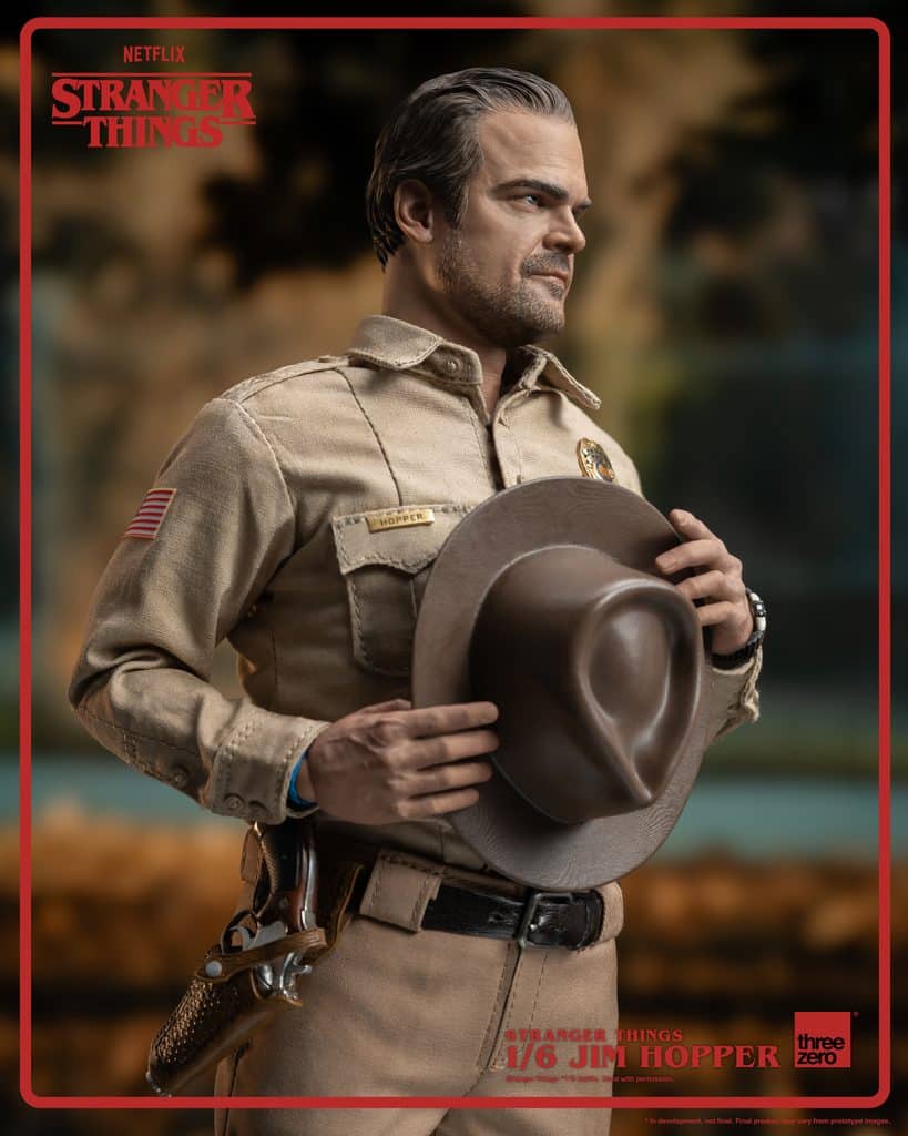 ThreeZero Jim Hopper Sixth Scale Figure Season 1 Stranger Things ...