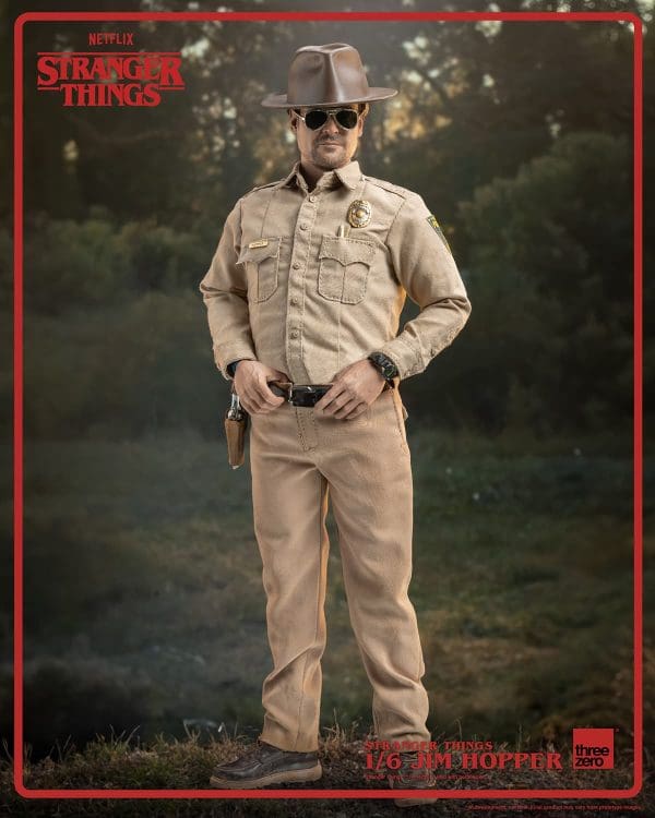 ThreeZero Jim Hopper Sixth Scale Figure Season 1 Stranger Things ...
