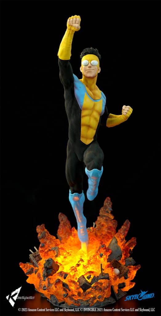 Kinetiquettes Mark Grayson Statue Invincible Limited Collectible ...