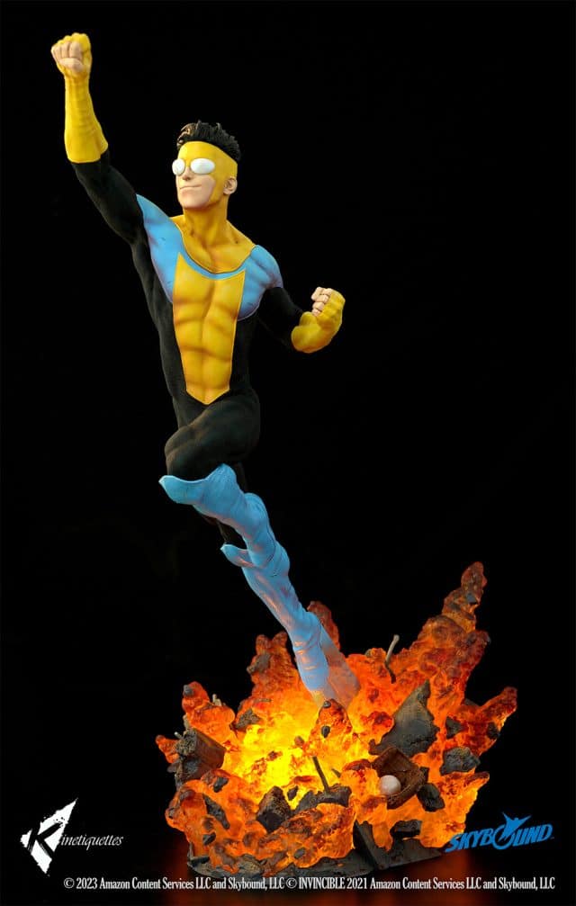 Kinetiquettes Mark Grayson Statue Invincible Limited Collectible ...