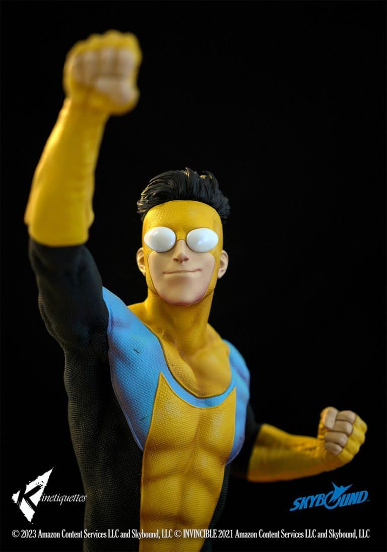 Kinetiquettes Mark Grayson Statue Invincible Limited Collectible ...