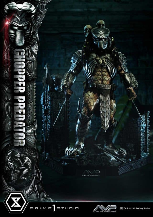 Prime 1 Studio Chopper Predator Statue Limited Collectible - Comic Concepts