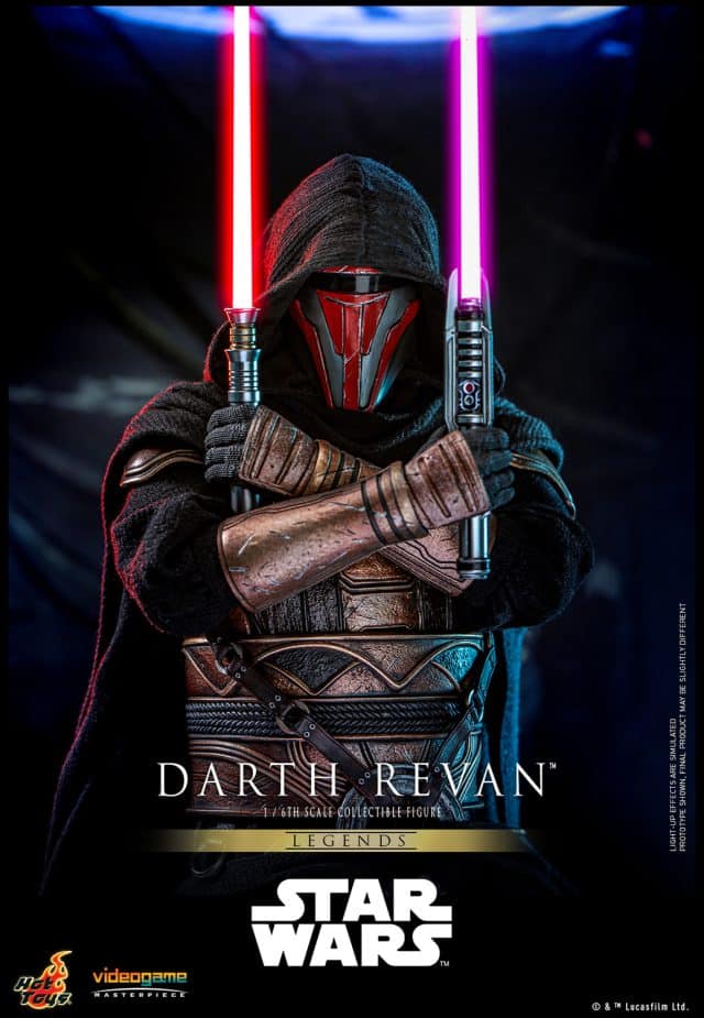 Hot Toys Darth Revan Sixth Scale Figure Star Wars Limited Collectible ...