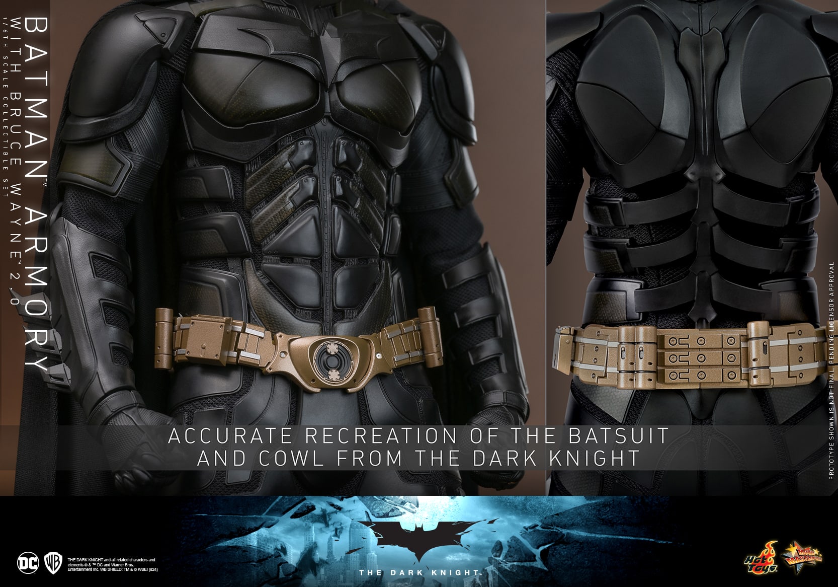 Hot Toys Batman Armory With Bruce Wayne 2.0 Sixth Scale Figure DC Limited Collectible - Comic ...