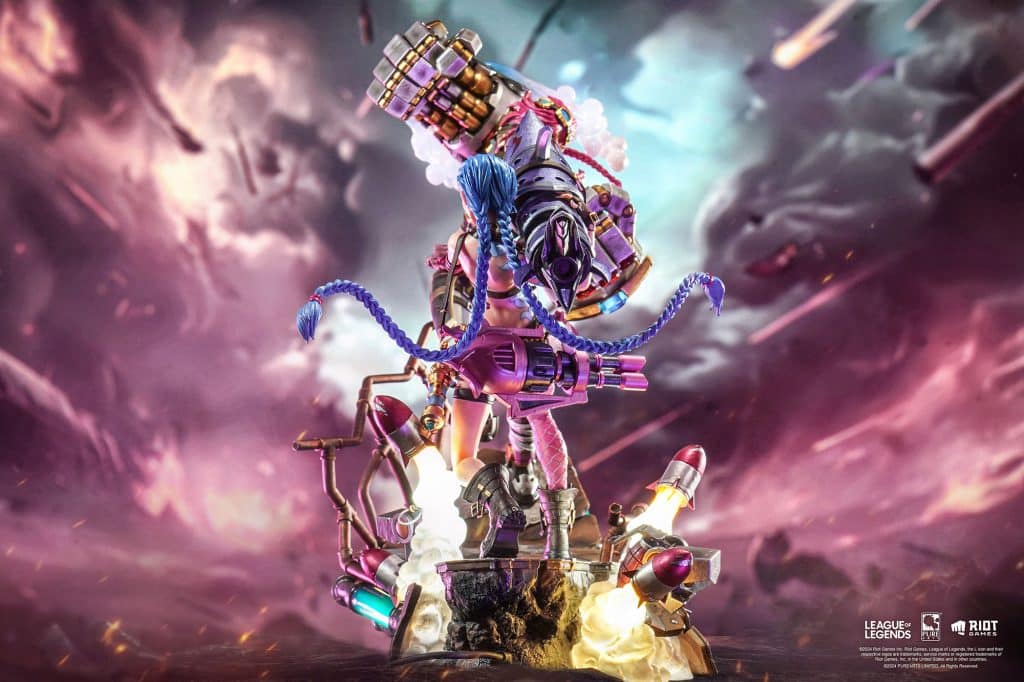 PureArts Vi and Jinx Statue Diorama Limited Arcane Collectible – Comic ...