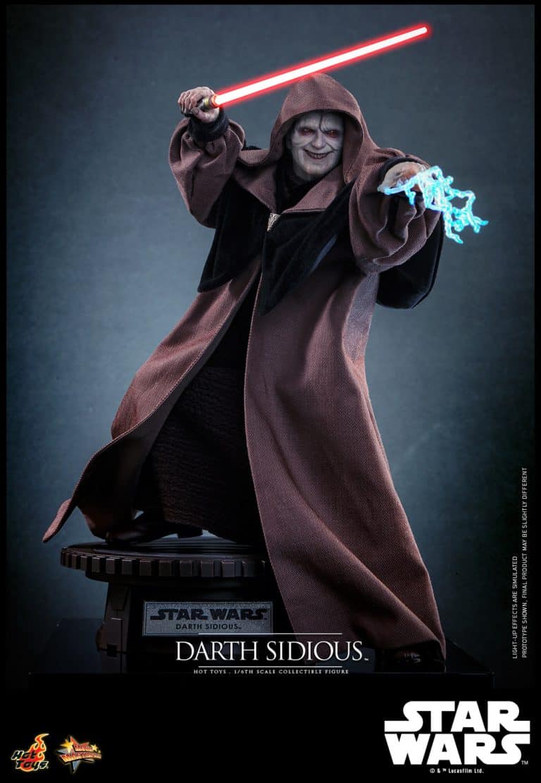 Hot Toys Darth Sidious Sixth Scale Figure Star Wars Limited Collectible ...