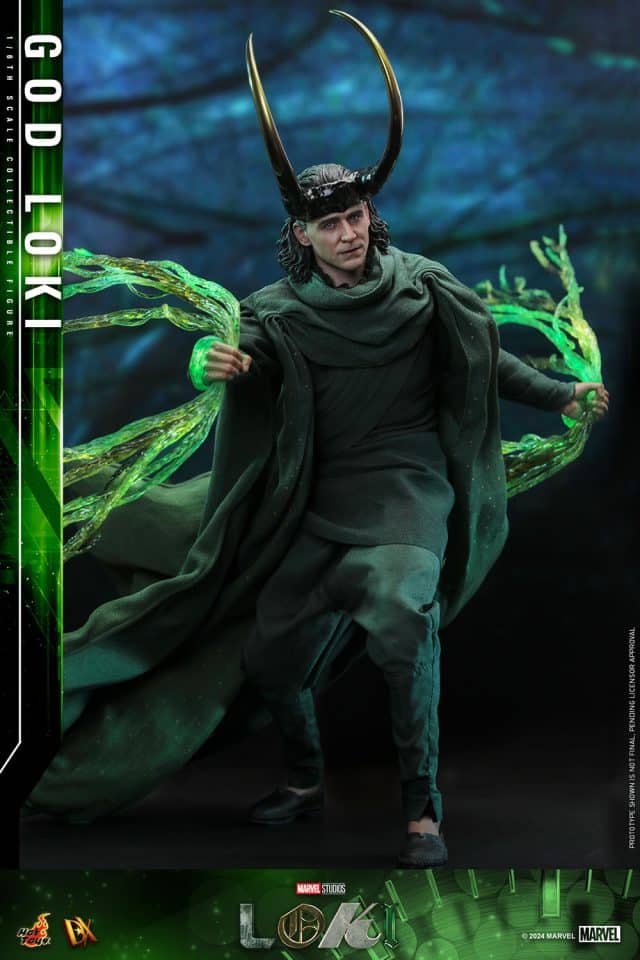 Hot Toys God Loki Sixth Scale Figure Marvel Limited Collectible - Comic ...