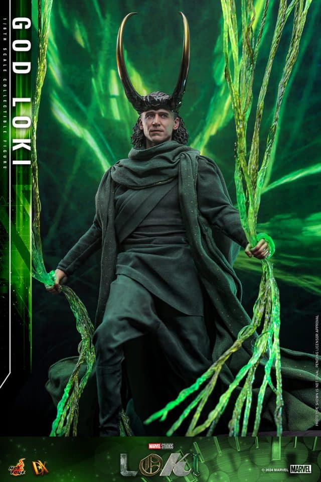 Hot Toys God Loki Sixth Scale Figure Marvel Limited Collectible – Comic ...