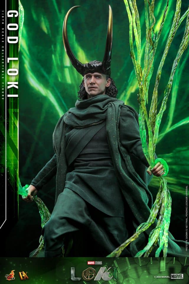 Hot Toys God Loki Sixth Scale Figure Marvel Limited Collectible – Comic ...
