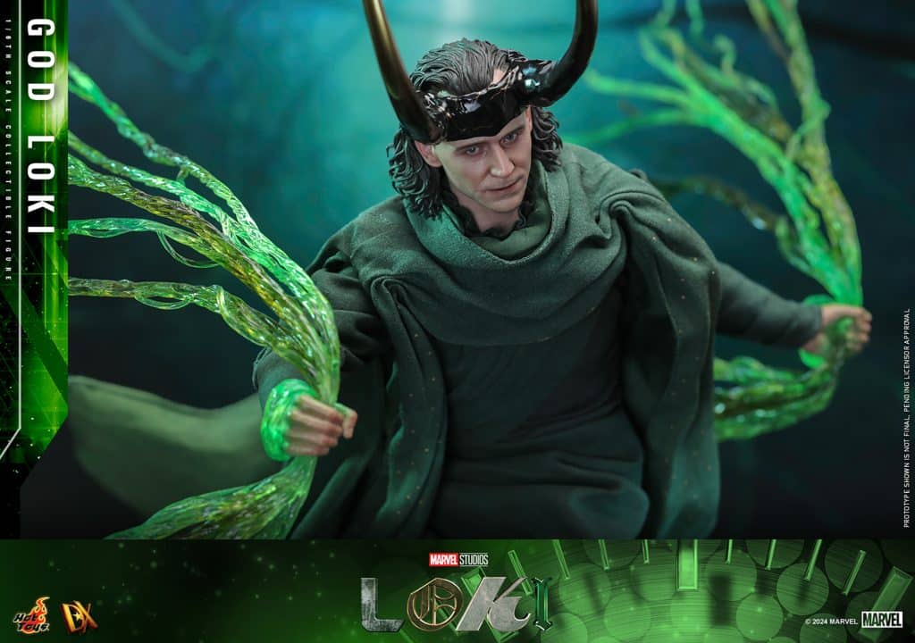 Hot Toys God Loki Sixth Scale Figure Marvel Limited Collectible – Comic ...