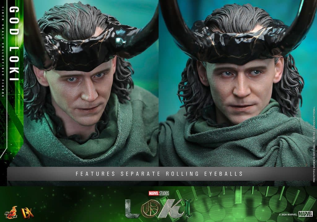 Hot Toys God Loki Sixth Scale Figure Marvel Limited Collectible – Comic ...