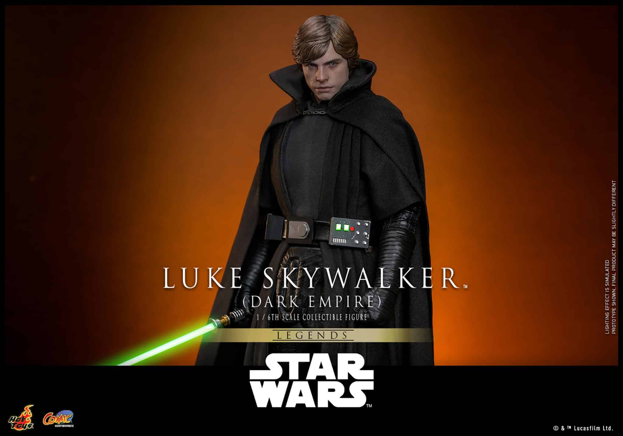 Hot Toys Luke Skywalker Dark Empire Sixth Scale Figure Star Wars ...