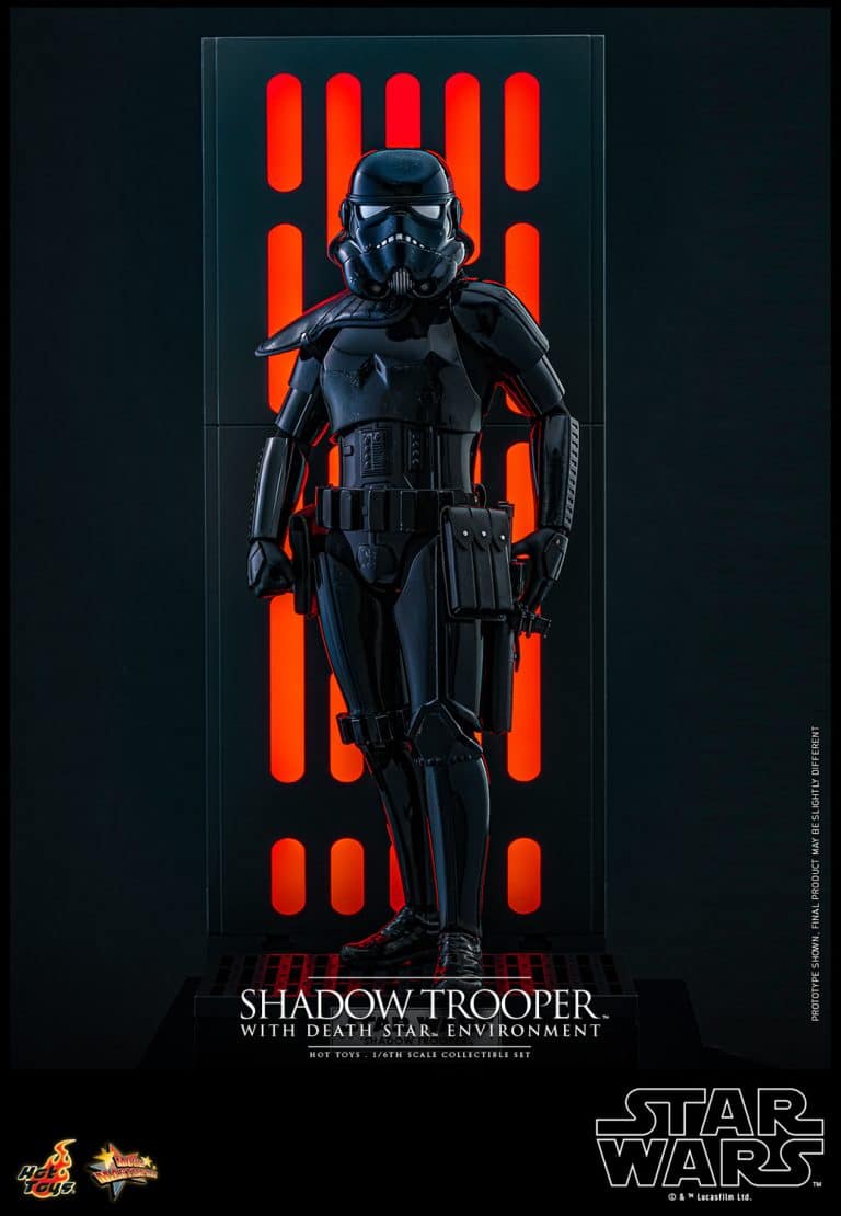 Hot Toys Shadow Trooper With Death Star Environment Sixth Scale Figure ...