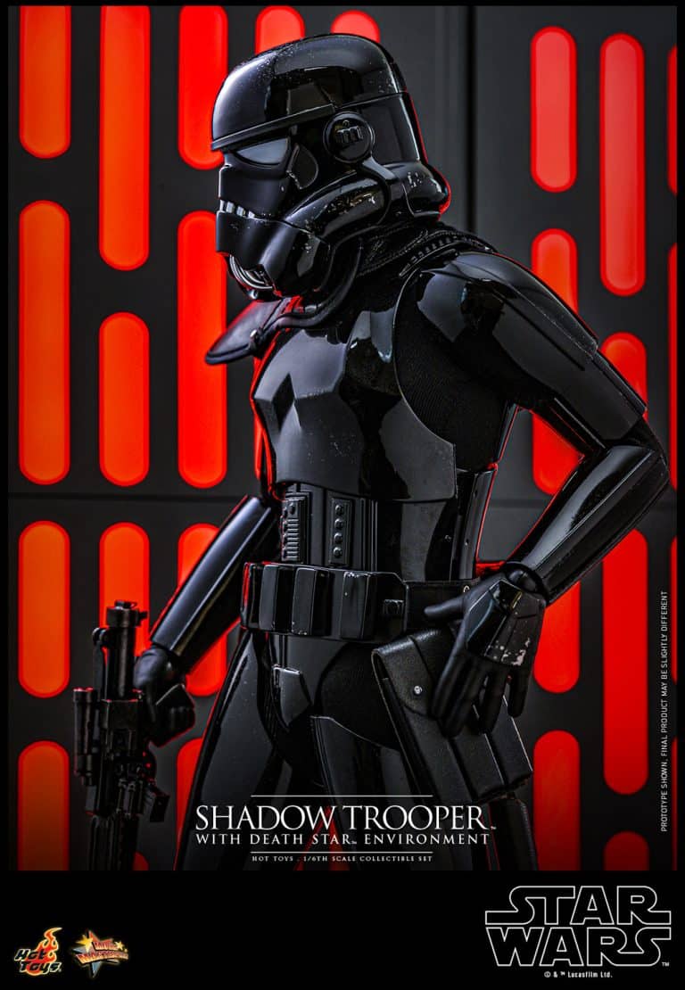 Hot Toys Shadow Trooper With Death Star Environment Sixth Scale Figure ...