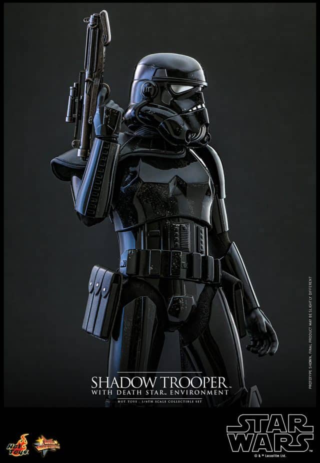 Hot Toys Shadow Trooper With Death Star Environment Sixth Scale Figure ...