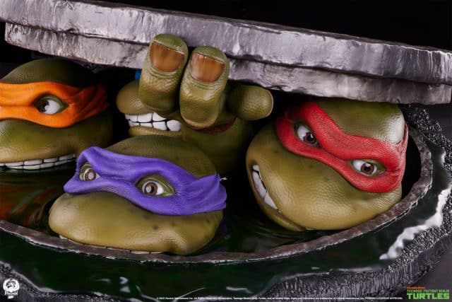 PCS TMNT Underground Diorama Life-Size Statue Teenage Mutant Ninja ...