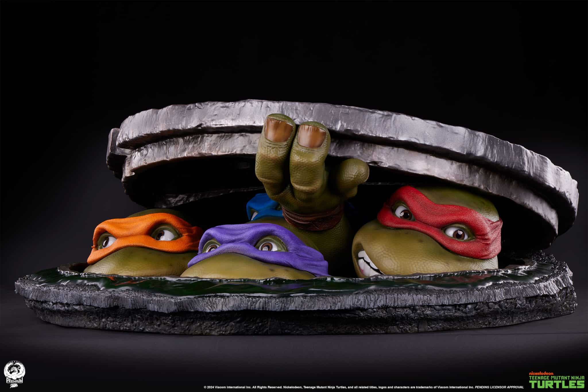 PCS TMNT Underground Diorama Life-Size Statue Teenage Mutant Ninja ...