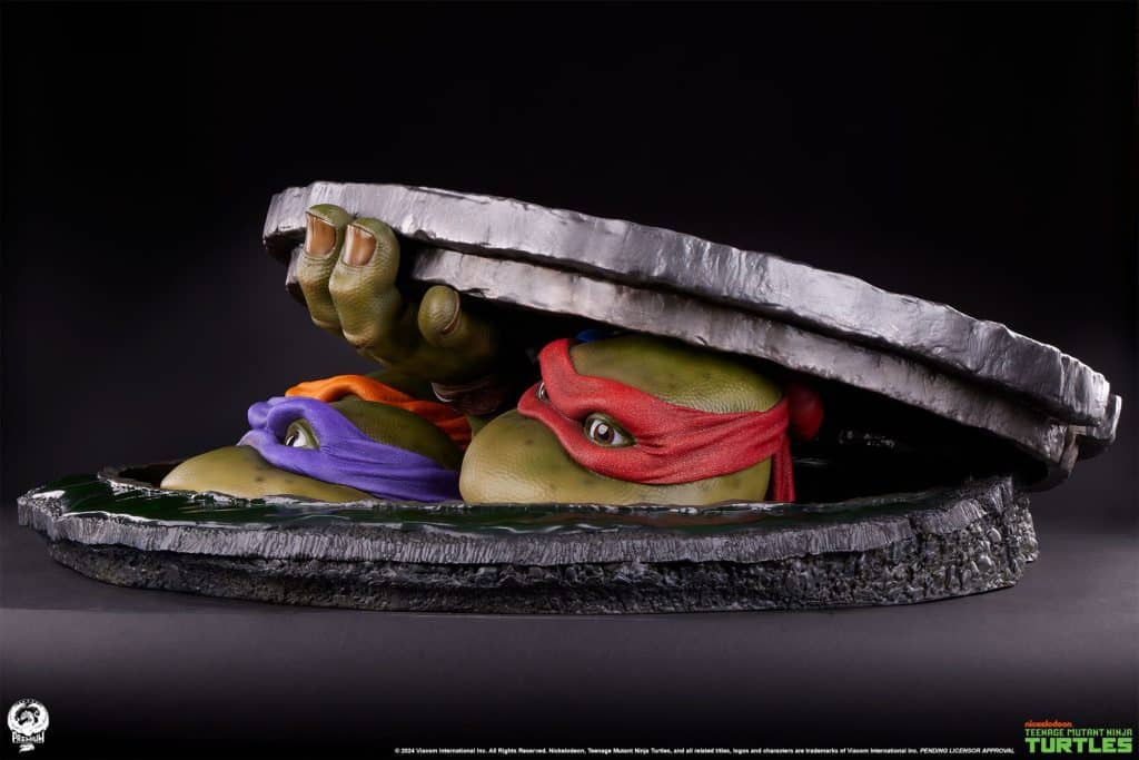 PCS TMNT Underground Diorama Life-Size Statue Teenage Mutant Ninja ...