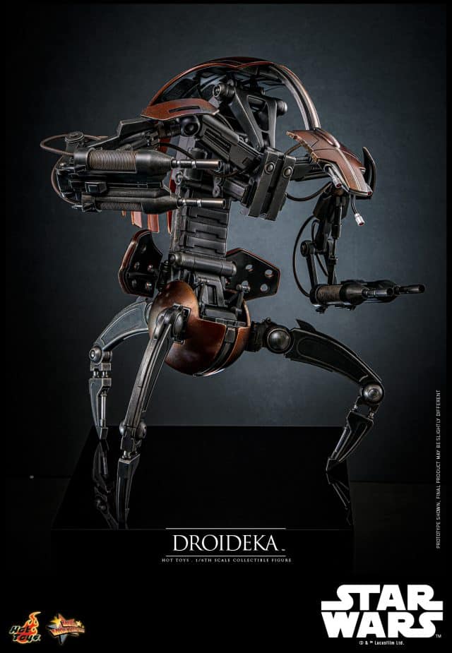 Hot Toys Droideka Sixth Scale Figure Limited Star Wars Collectible ...