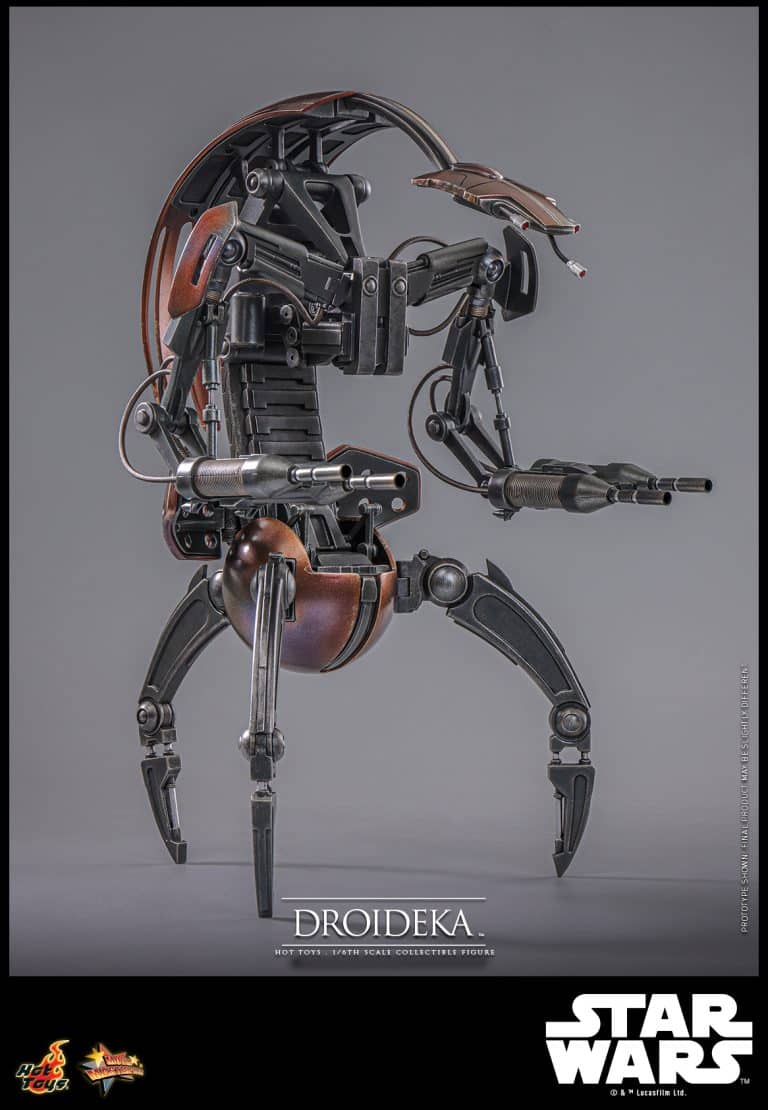 Hot Toys Droideka Sixth Scale Figure Limited Star Wars Collectible ...