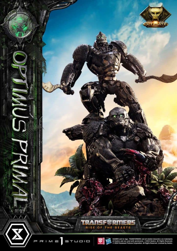 Prime 1 Studio Optimus Primal Statue Transformers Rise Of The Beasts ...