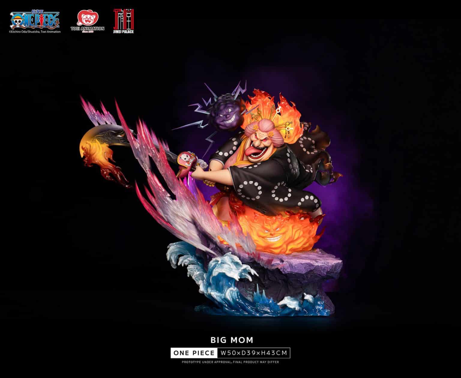 Jimei Palace Big Mom And Kaido With Hakai Battle Damaged Statue One ...