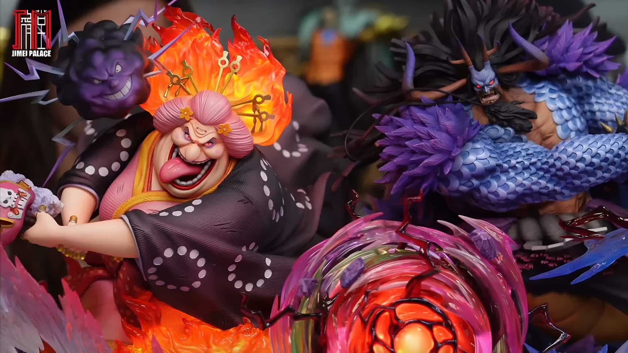 Jimei Palace Big Mom And Kaido With Hakai Statue One Piece Limited Collectible – Comic Concepts