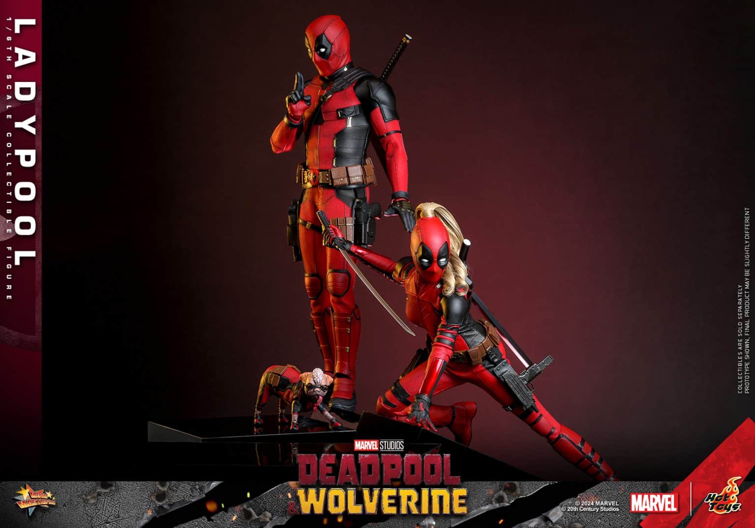 Hot Toys Ladypool Sixth Scale Figure Limited Deadpool and Wolverine ...