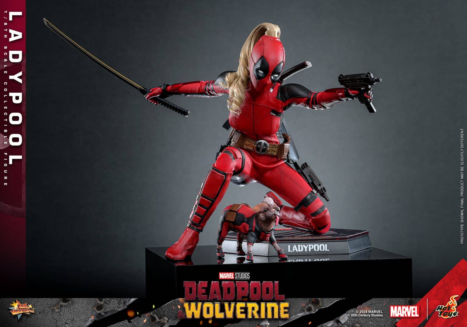 Hot Toys Ladypool Sixth Scale Figure Limited Deadpool and Wolverine ...