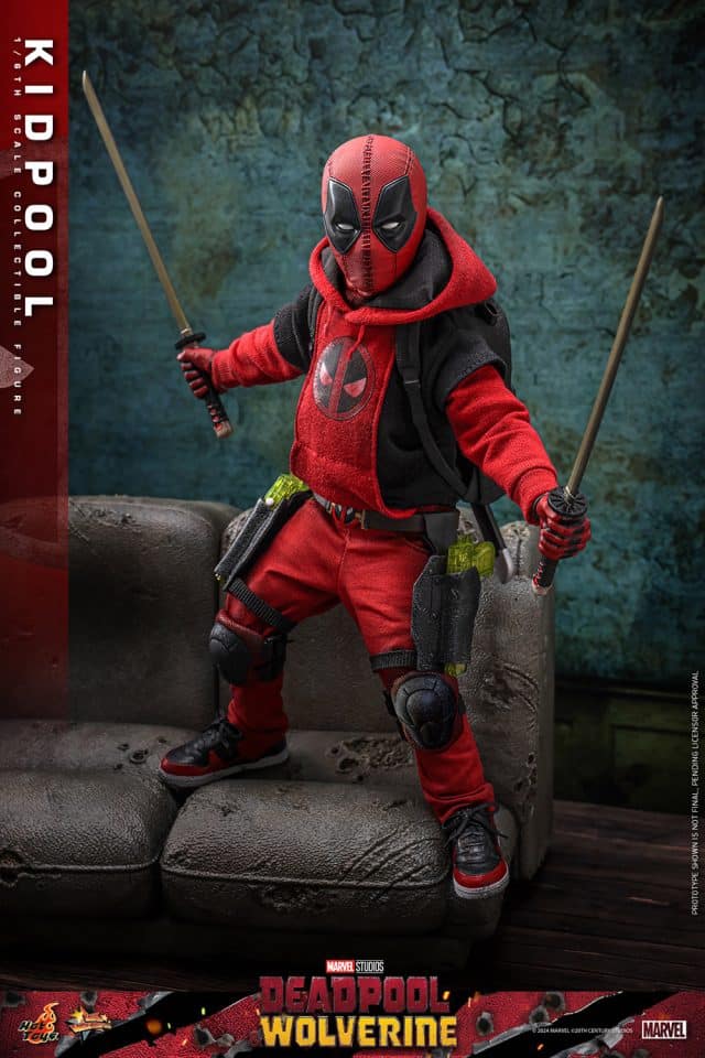 Hot Toys Kidpool Sixth Scale Figure Limited Marvel Deadpool Collectible ...