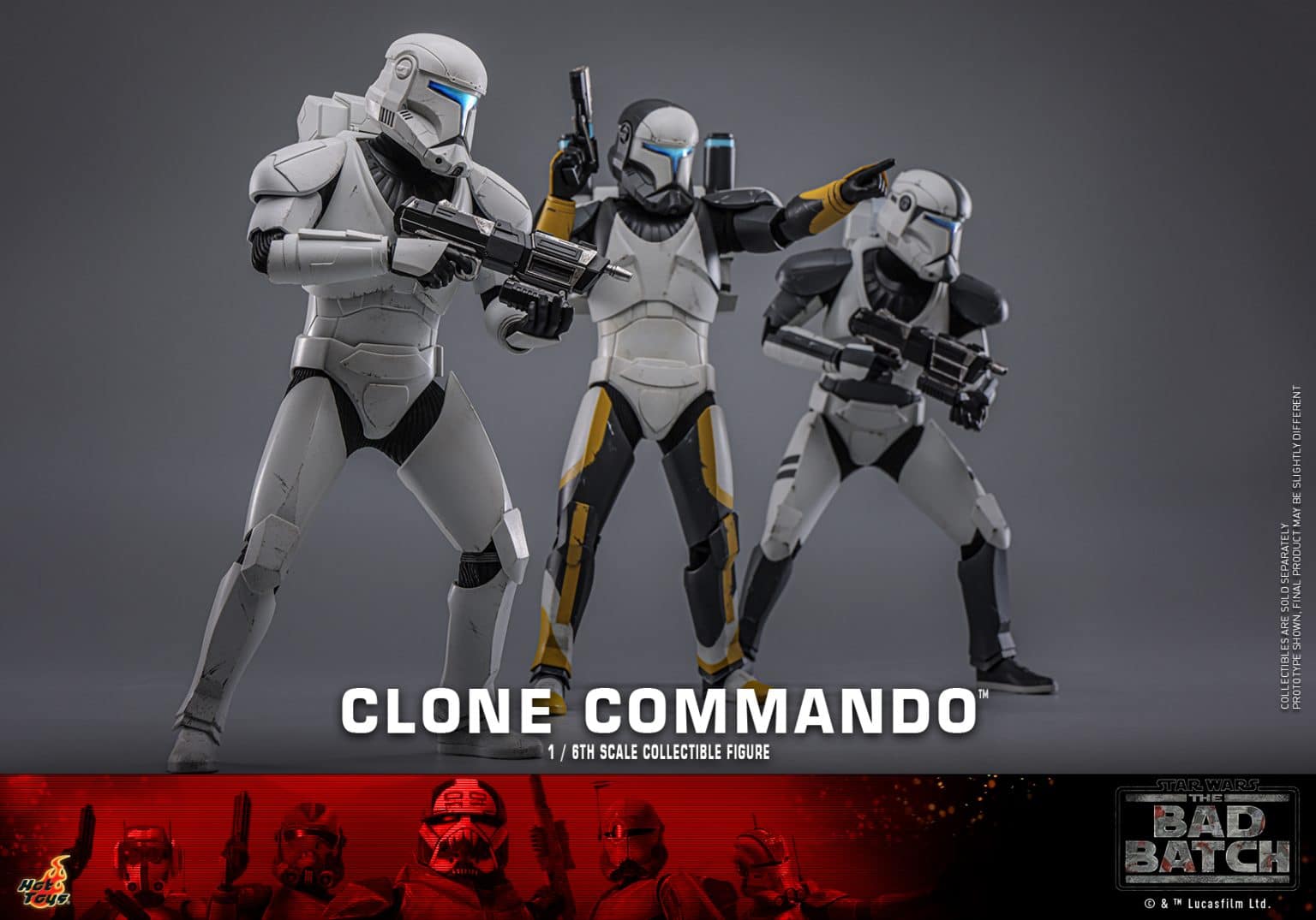 Clone Commando Sixth Scale Figure - Comic Concepts