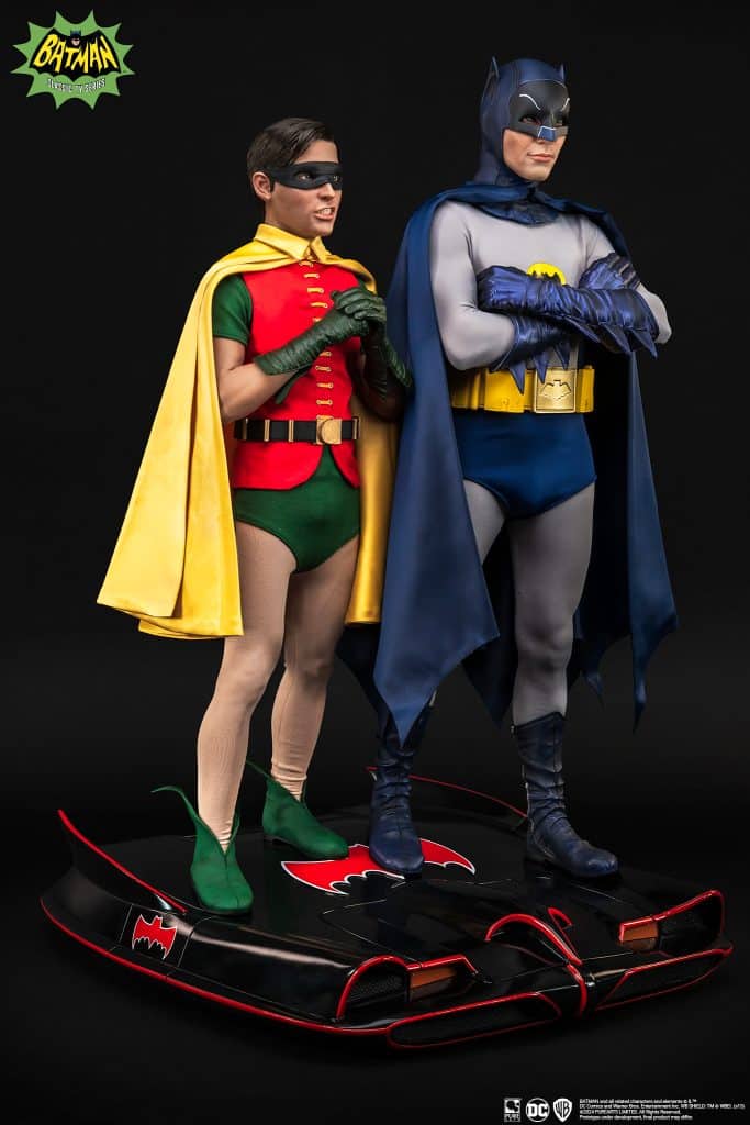 Batman Classic TV Series Batman and Robin Statue 1/4 Scale Limited DC ...
