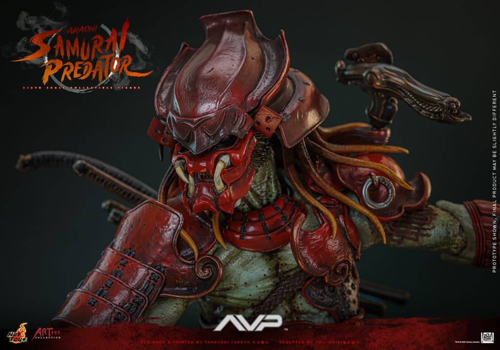 Akaoni Samurai Predator Sixth Scale Figure – Comic Concepts