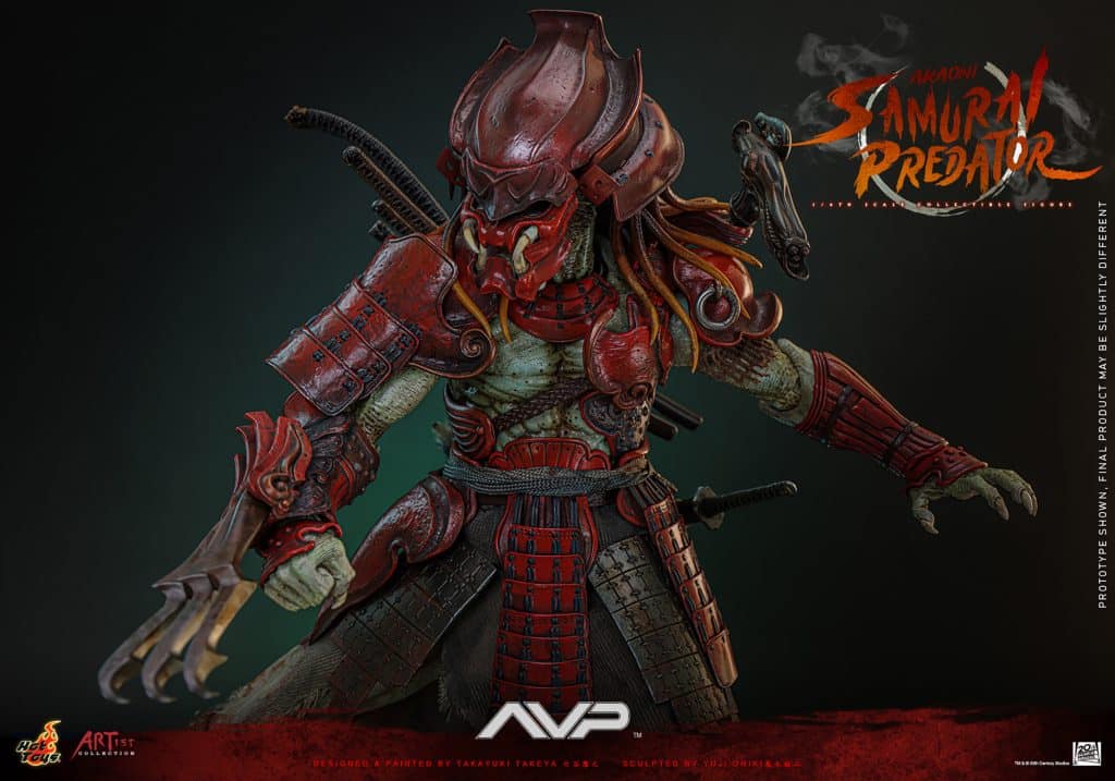 Akaoni Samurai Predator Sixth Scale Figure – Comic Concepts