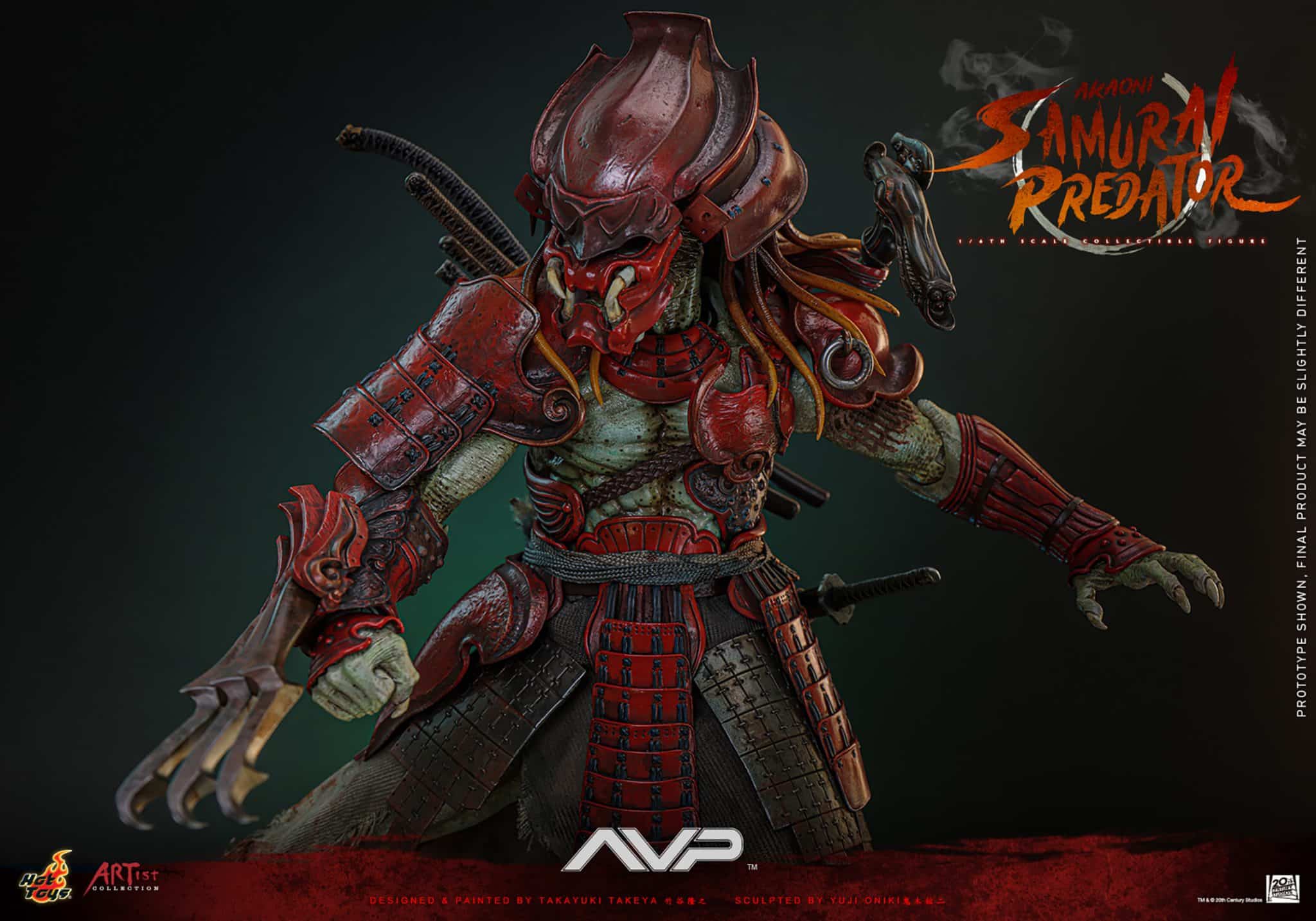 Akaoni Samurai Predator Sixth Scale Figure – Comic Concepts