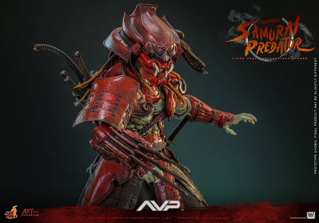 Akaoni Samurai Predator Sixth Scale Figure – Comic Concepts