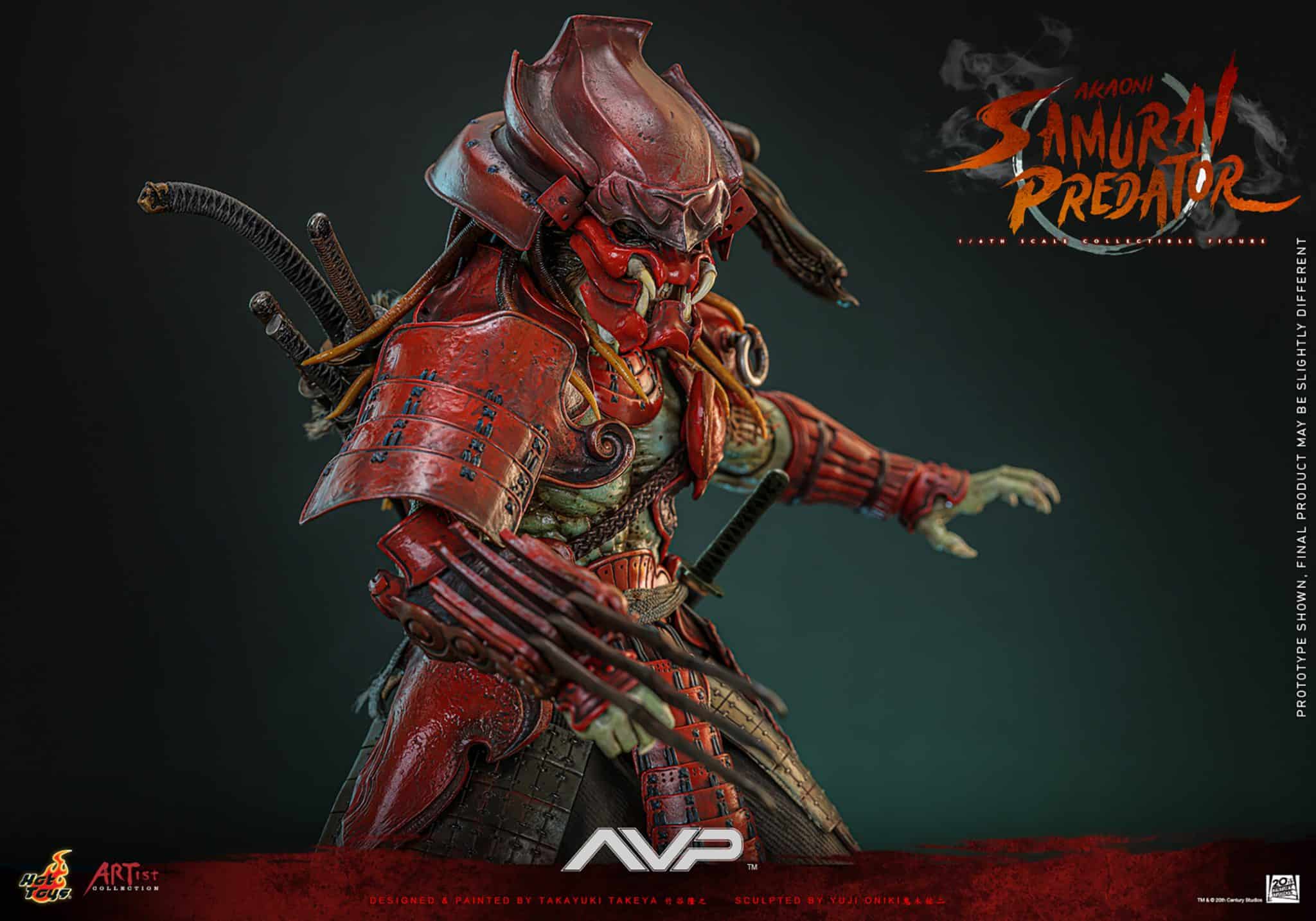 Akaoni Samurai Predator Sixth Scale Figure – Comic Concepts