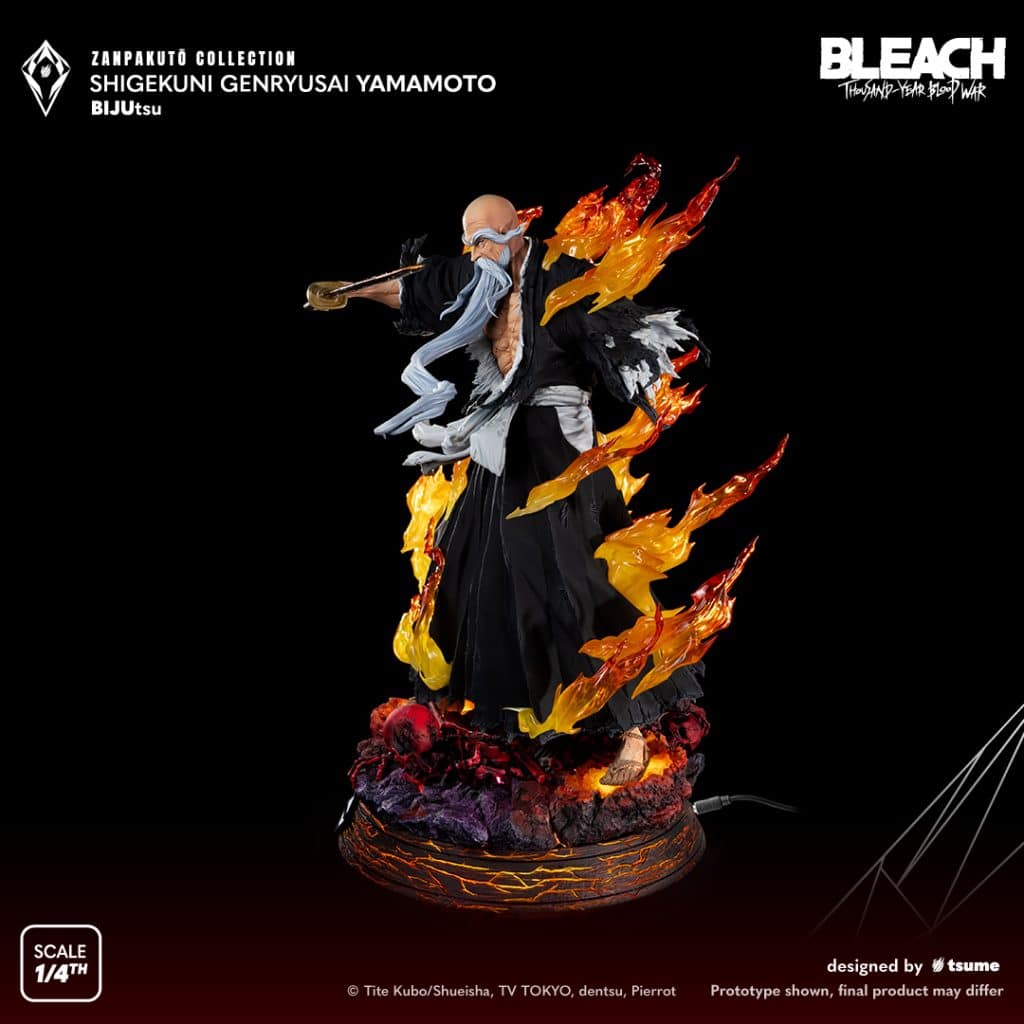 Shigekuni Genryusai Yamamoto Statue BLEACH BIJUtsu Collection – Comic ...