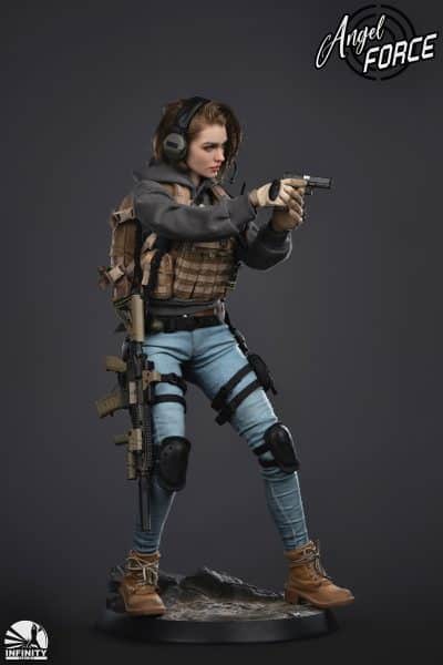 MIA Angel Force 1/3 Scale Full Silicone Action Figure - Comic Concepts