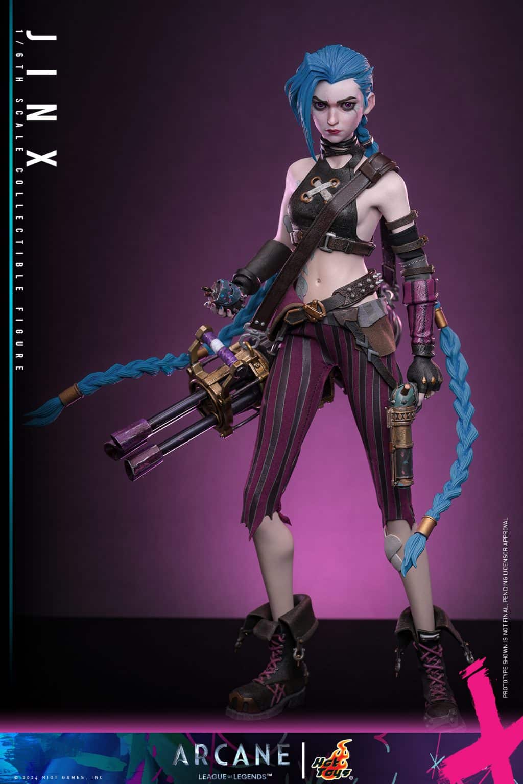 Jinx Sixth Scale Figure Arcane Limited Collectible - Comic Concepts