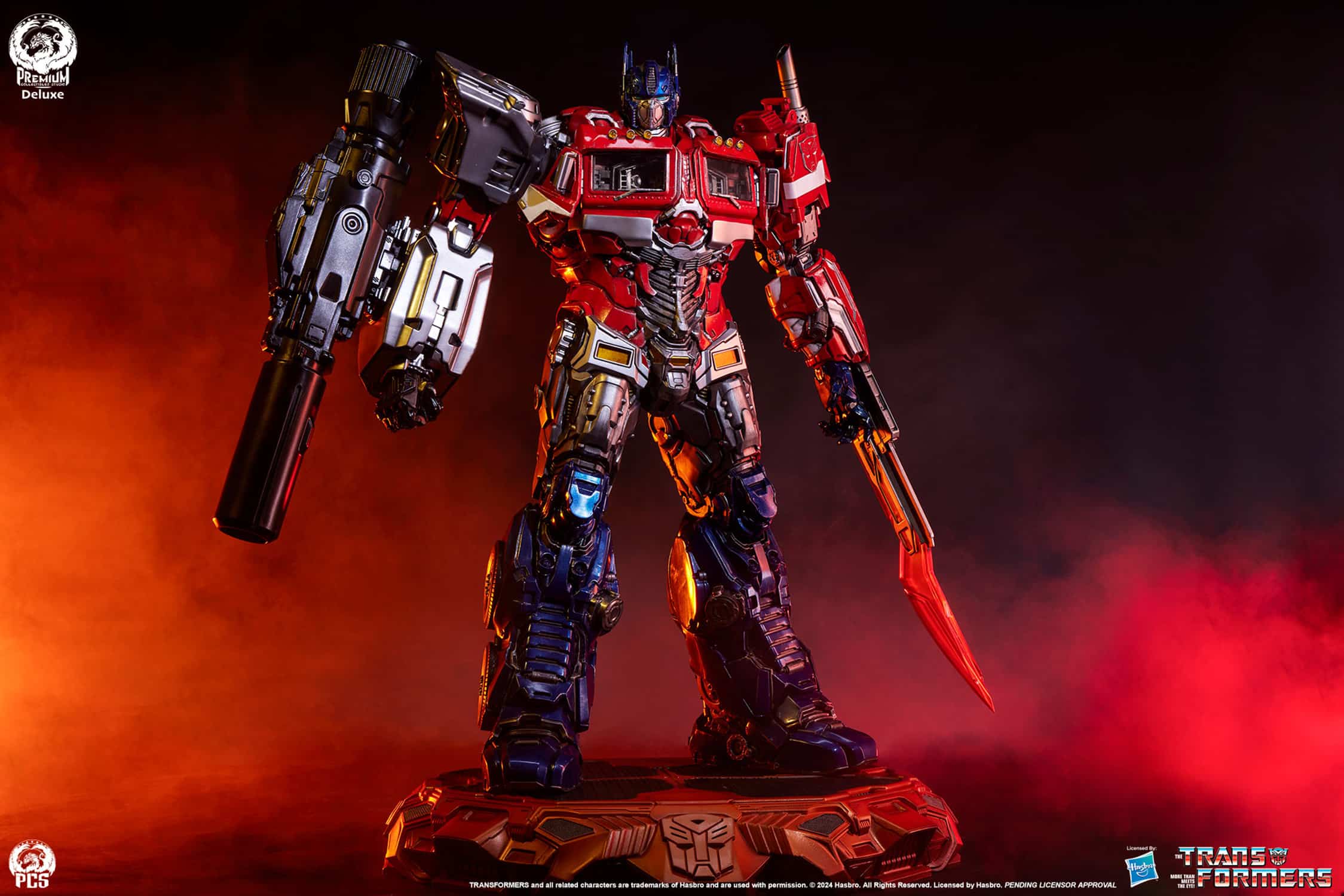 Optimus Prime Museum Scale Statue Deluxe Edition - Comic Concepts