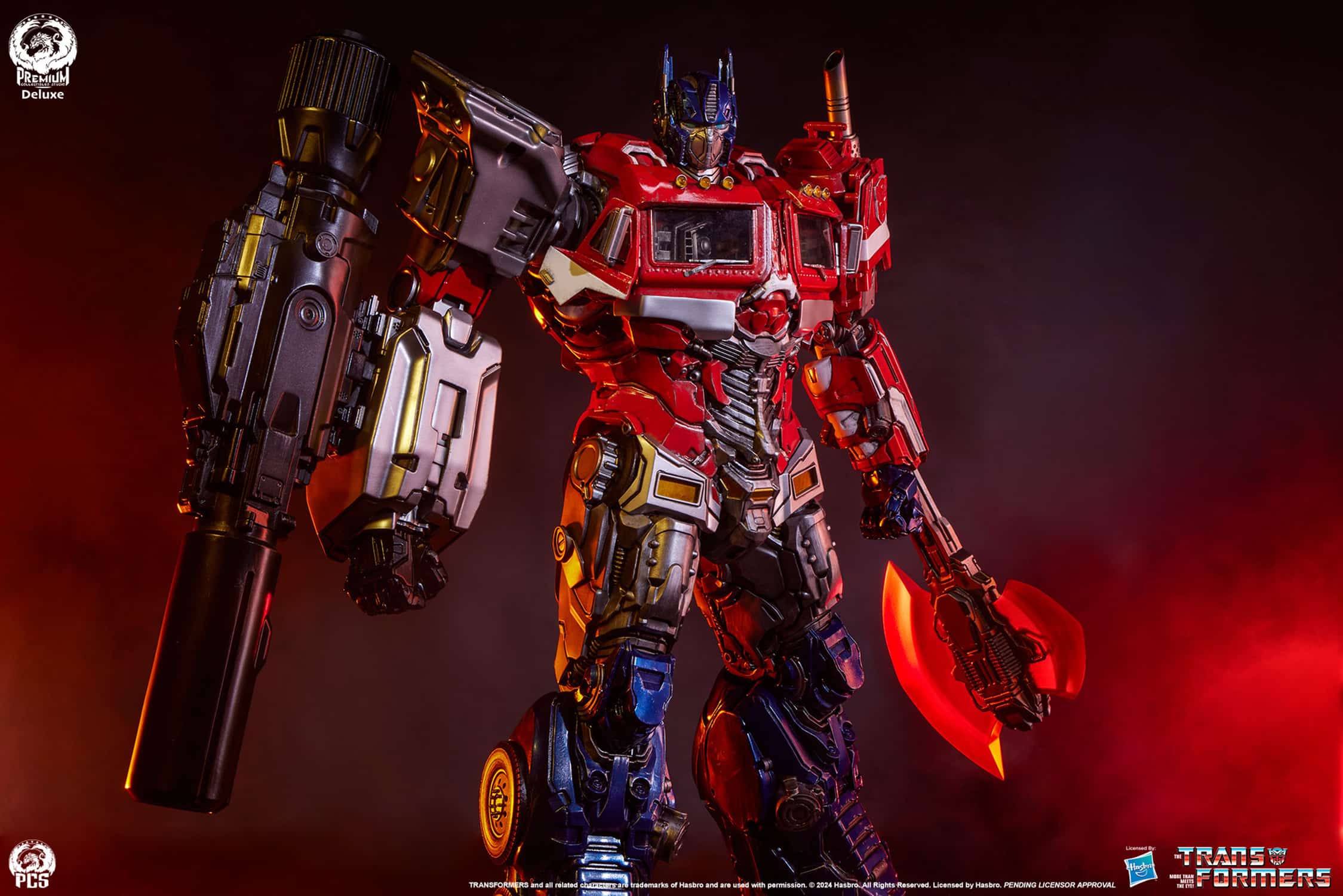 Optimus Prime Museum Scale Statue Deluxe Edition - Comic Concepts