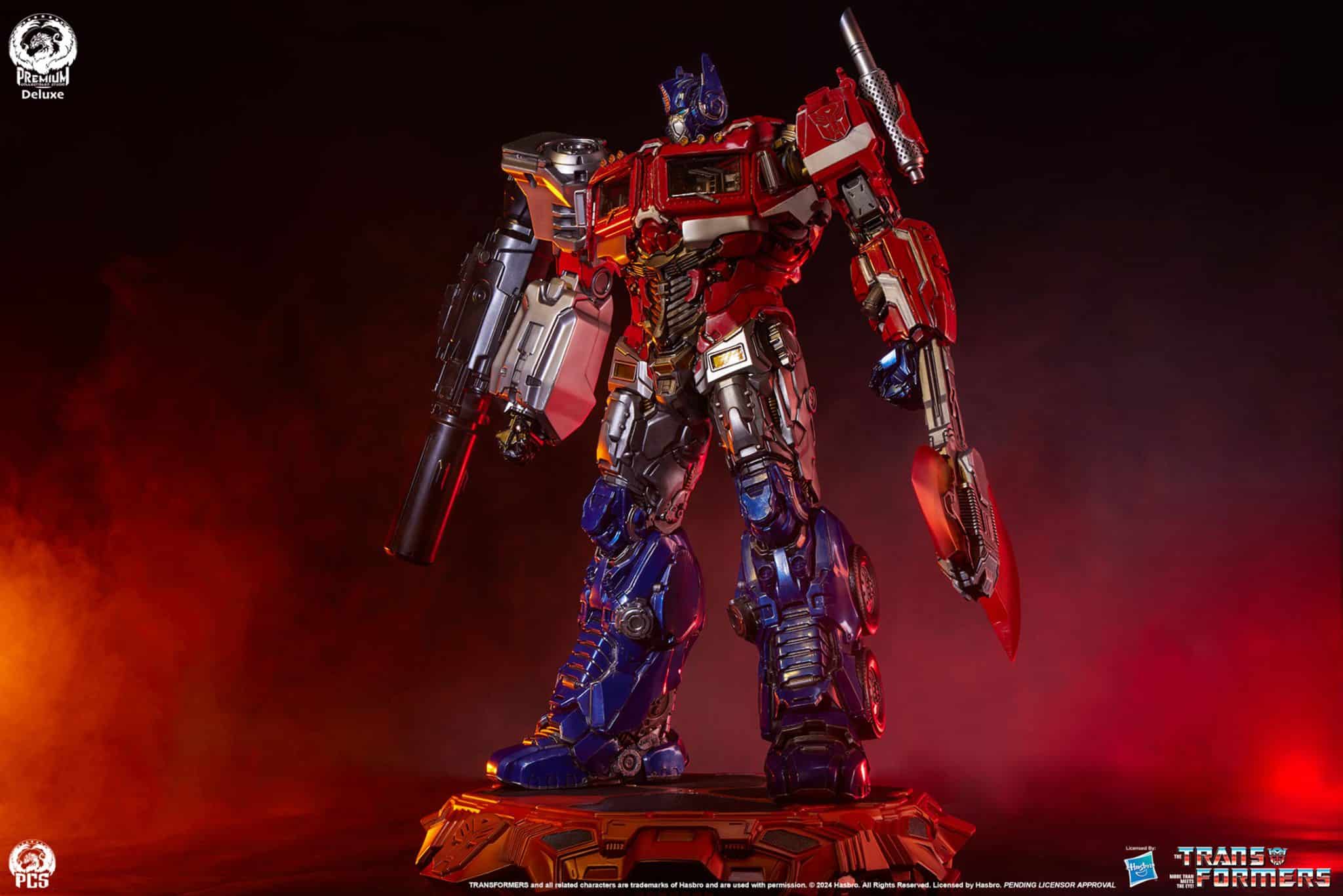 Optimus Prime Museum Scale Statue Deluxe Edition - Comic Concepts
