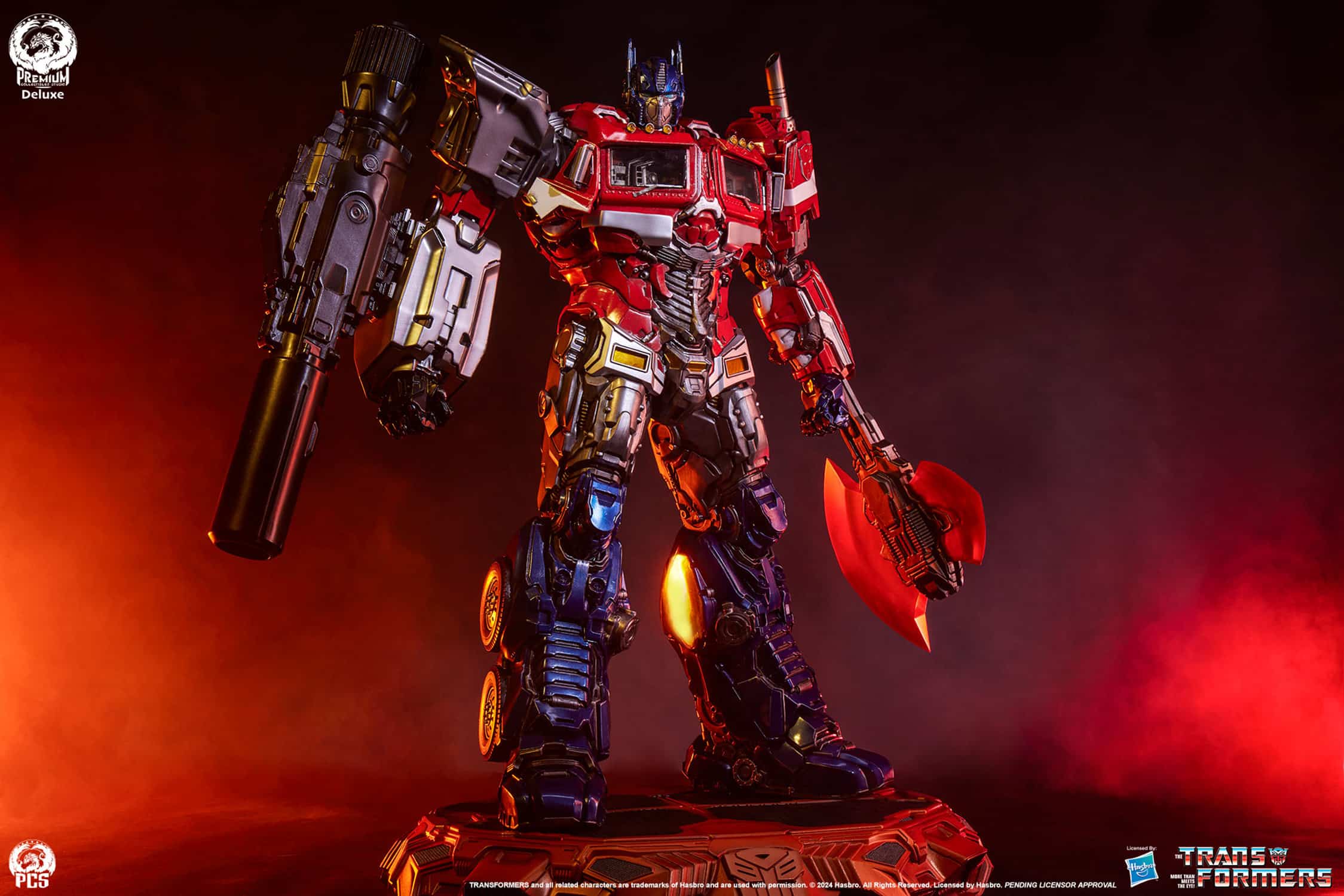 Optimus Prime Museum Scale Statue Deluxe Edition - Comic Concepts