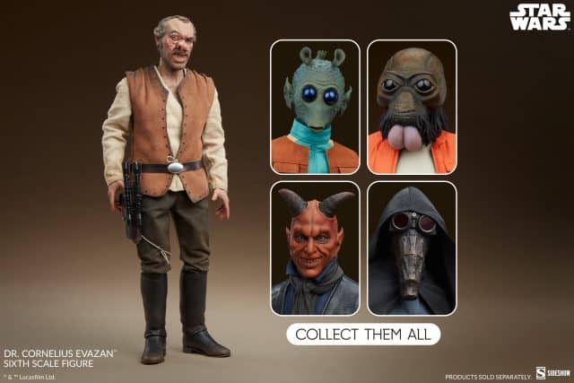 Doctor Cornelius Evazan Sixth Scale Figure Star Wars Limited ...