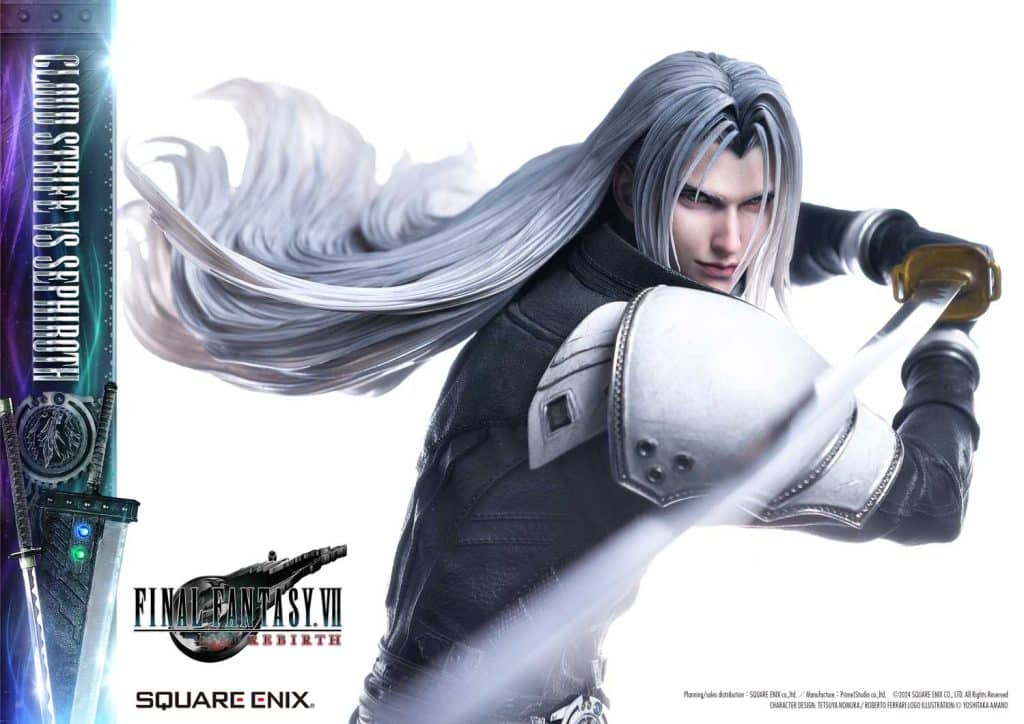 Cloud Strife Vs. Sephiroth Deluxe Statue Set Final Fantasy VII Rebirth ...