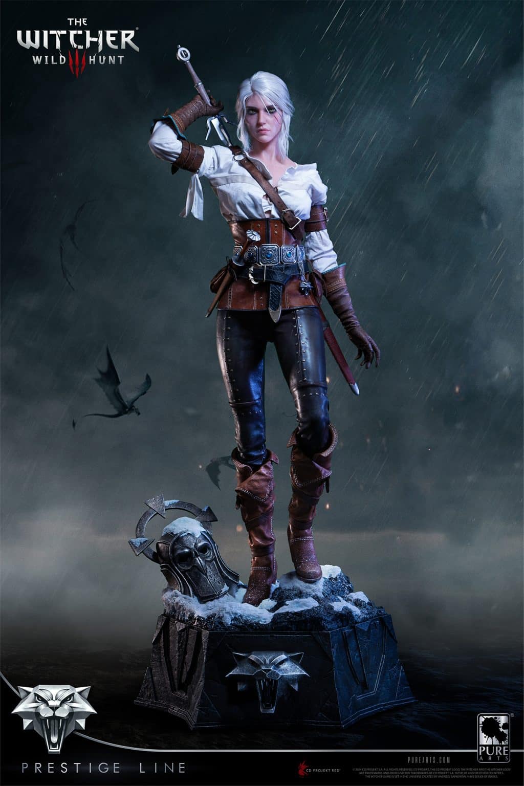 Ciri Of Cintra 1:2 Scale Statue Witcher 3 Prestige Line – Comic Concepts