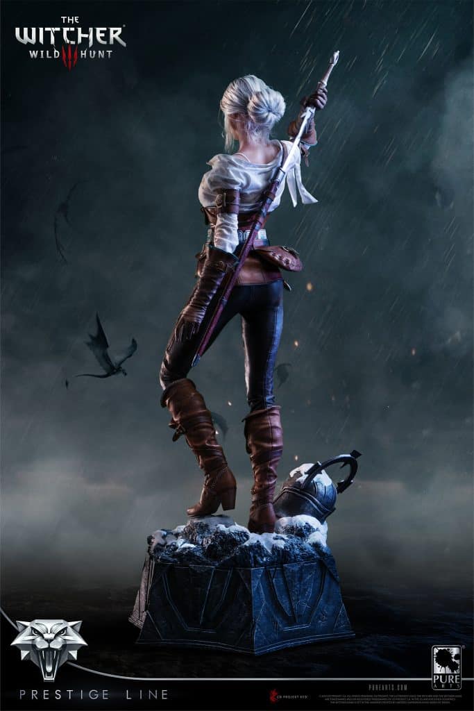 Ciri Of Cintra 1:2 Scale Statue Witcher 3 Prestige Line – Comic Concepts